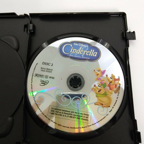 Disney | Other | Walt Disney Cinderella 2 Disc Special Edition Dvd ...